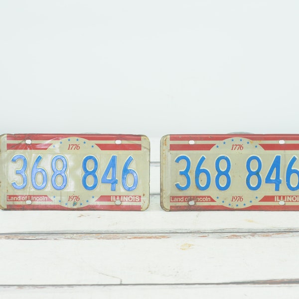 1976 License Plate - Etsy