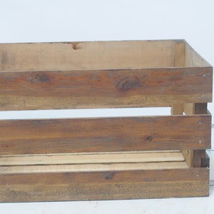 Vintage . Fruit Crate Large Wood Vintage Fruit Box Potato - Etsy