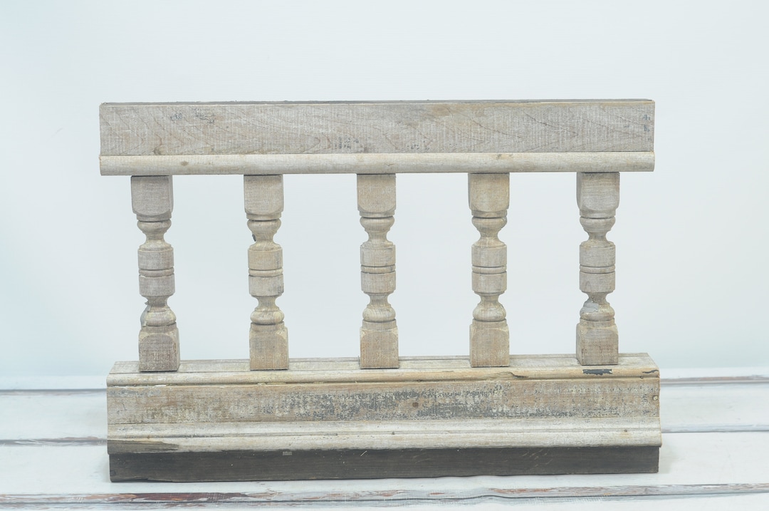Antique . Turned Balustrade Spindle Porch Rail Architectural Salvage 5 ...