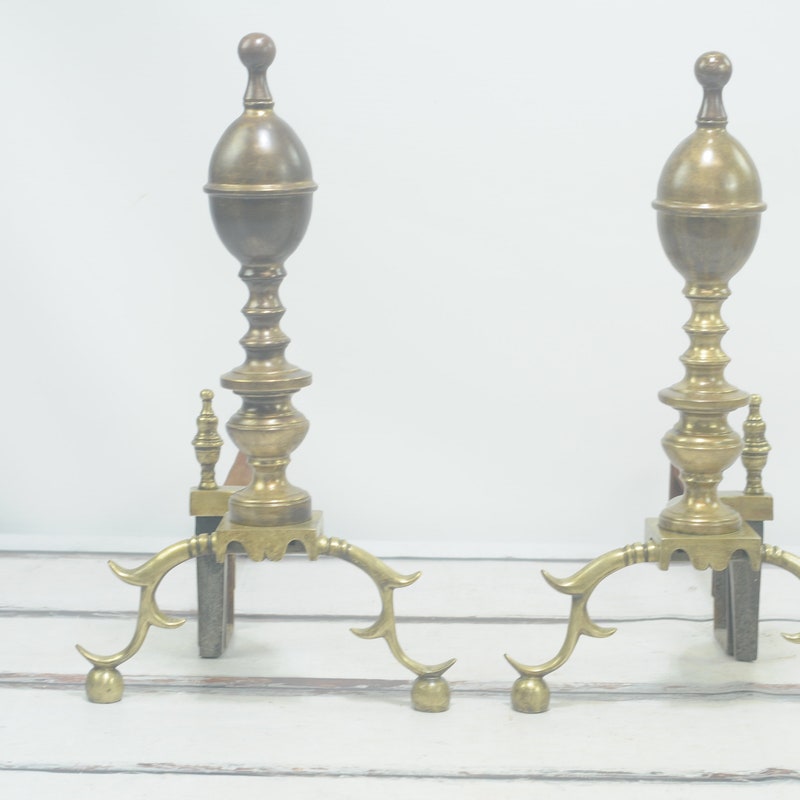 Large Andirons - Etsy