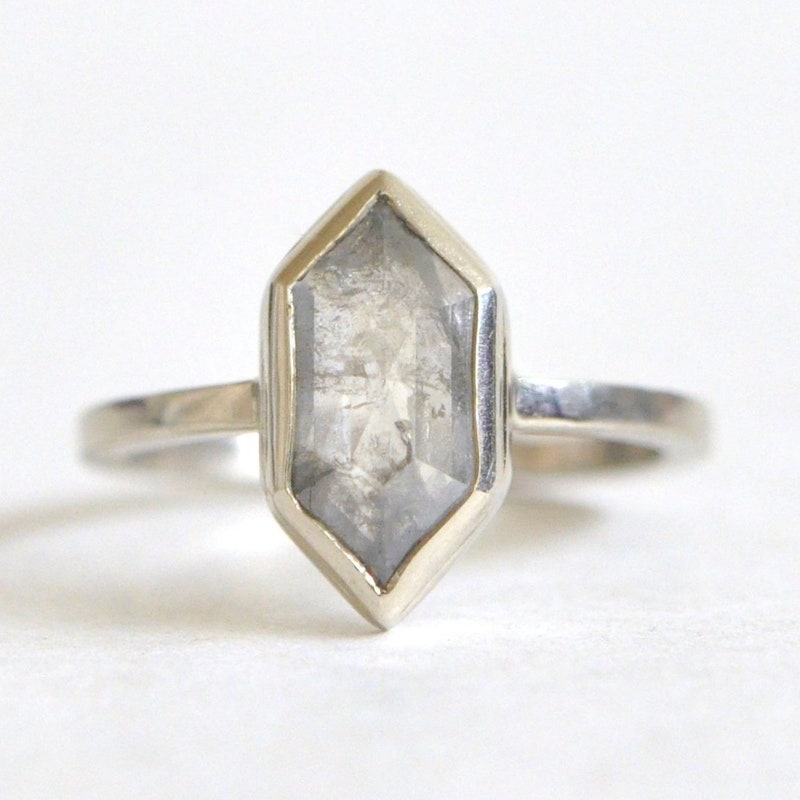 Edgy Engagement Ring - Etsy