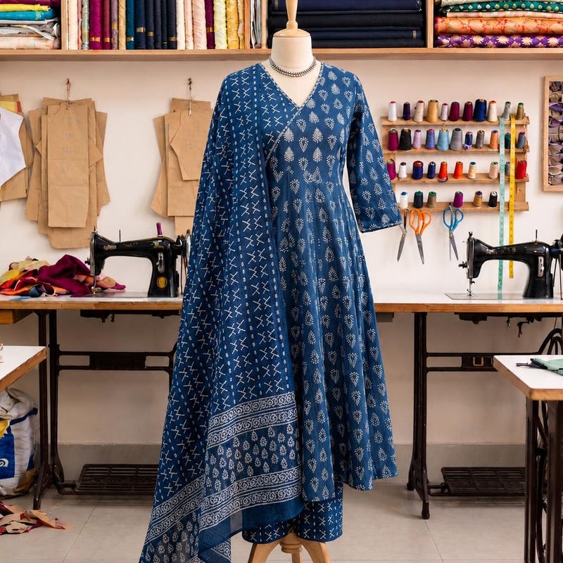 Ajrakh Sets - Etsy
