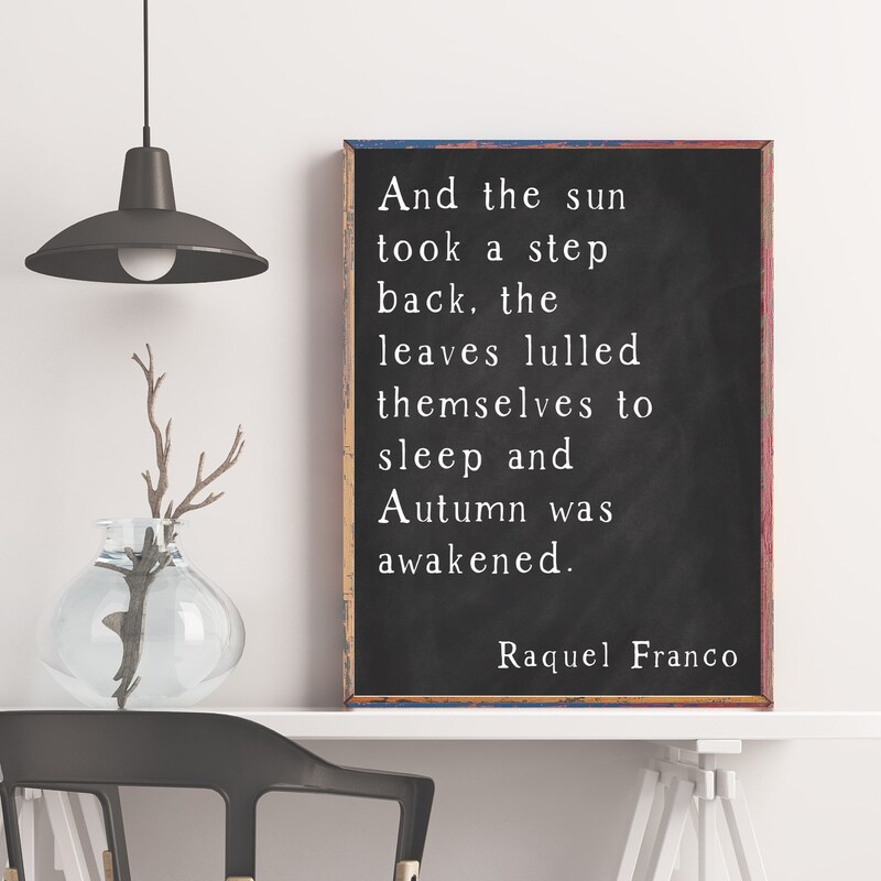 Autumn Chalkboard - Etsy