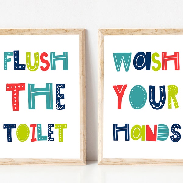 Bathroom Reminder - Etsy