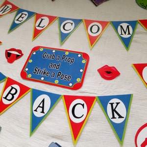 PDF - Back to School/1st Day of School Photo Booth Props - PRINTABLE ...