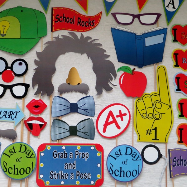 Back to School Photo Booth - Etsy