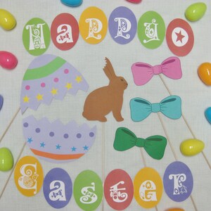 PDF - Easter Photo Booth Props/decorations/craft - Printable DIY - Etsy