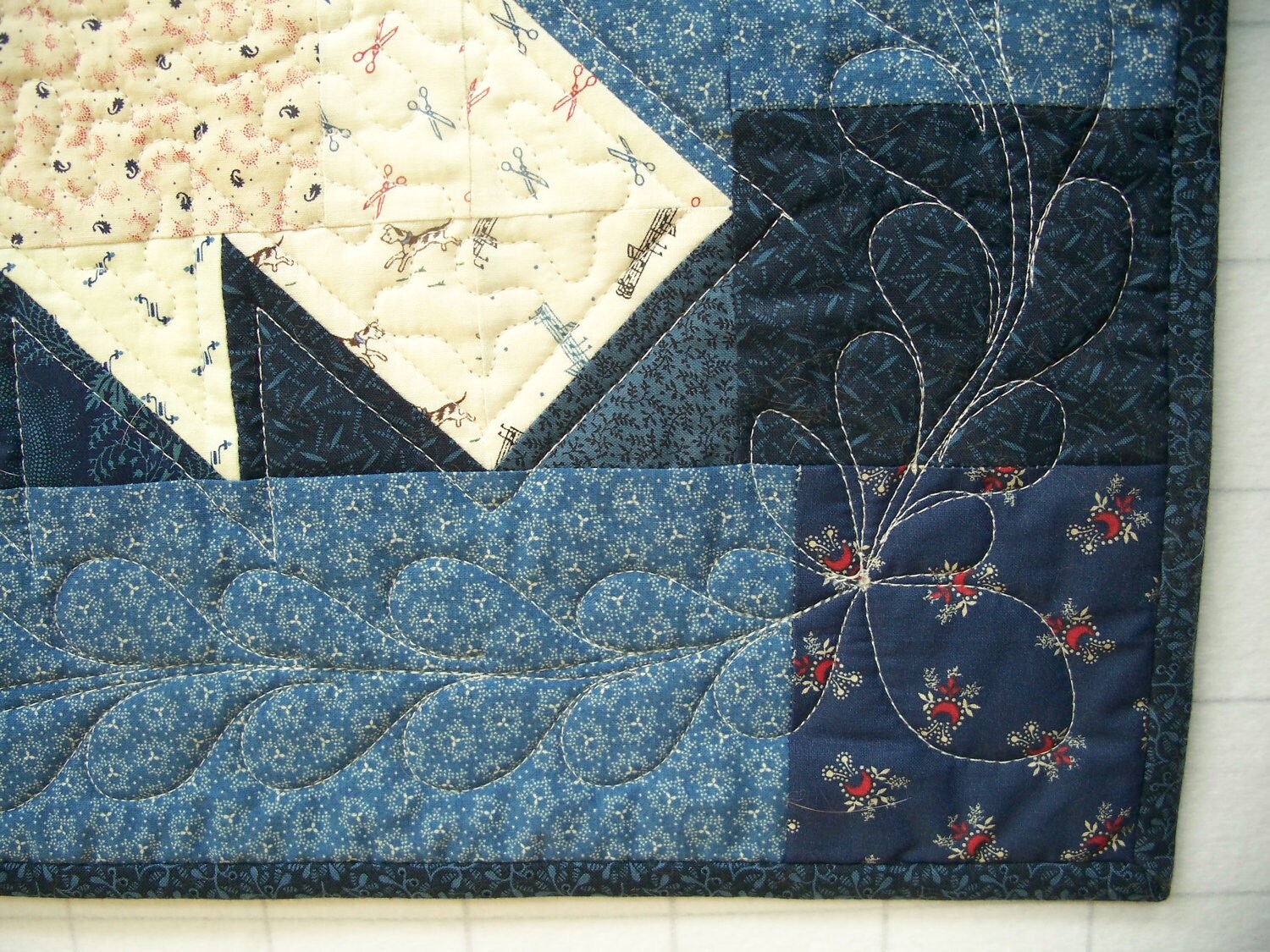 Drunkard's Path Variation Quilt - Etsy