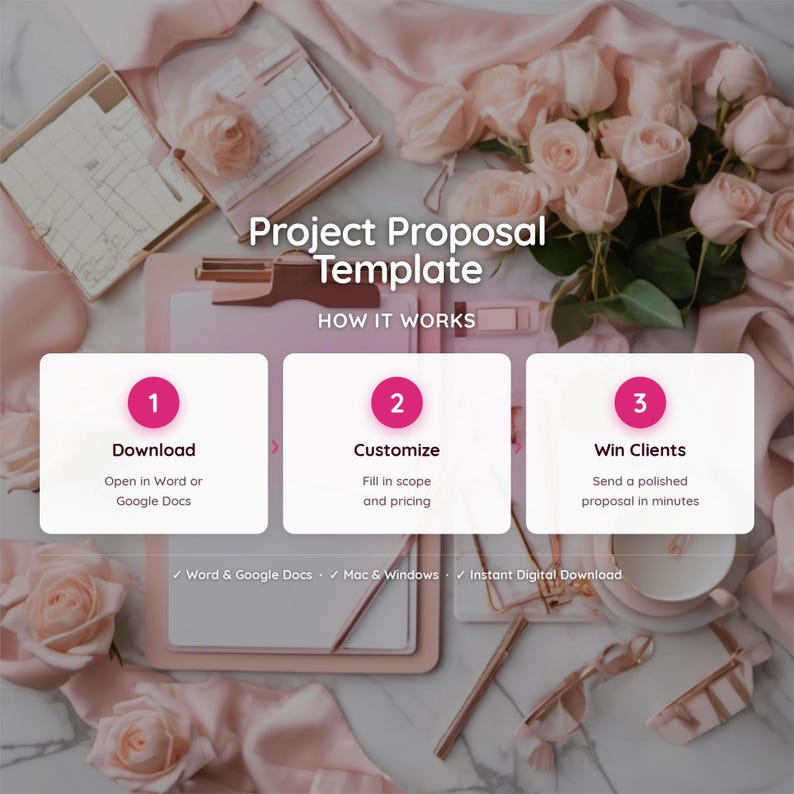 Project Proposal Template Word | Business Proposal Template | Client ...