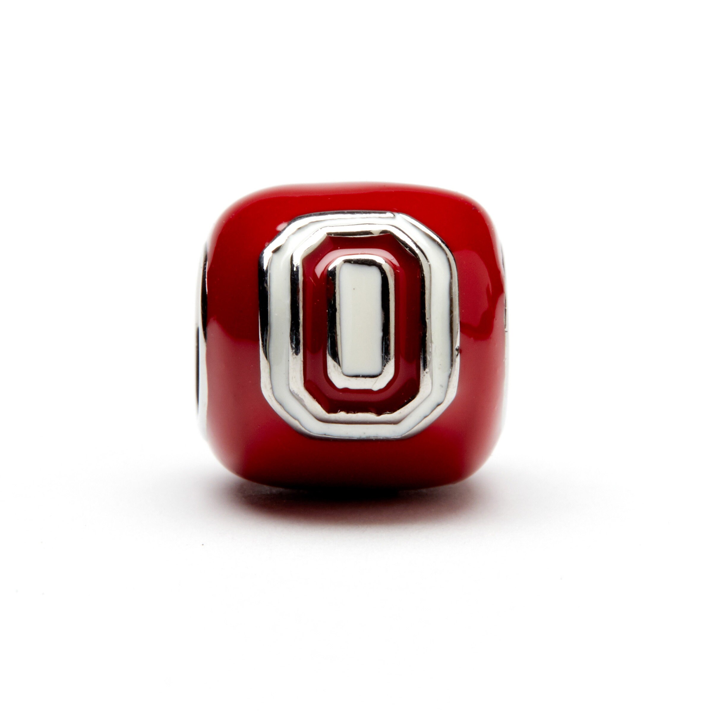 Ohio State Charms | Ohio State Brutus Buckeye With Red Block O and ...