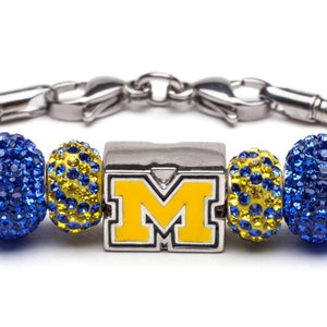 Stone Armory University of Michigan Bead Charm | Michigan Wolverines ...