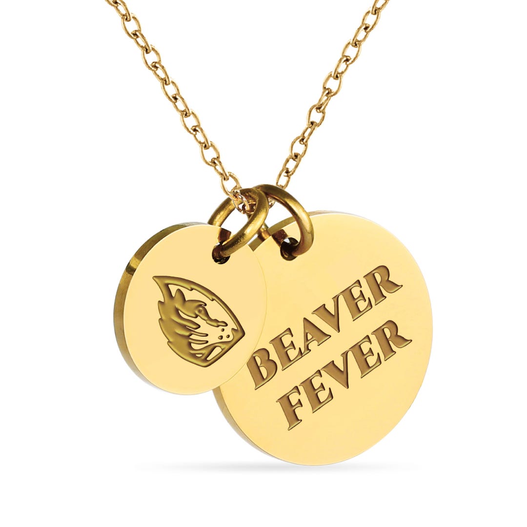 Stone Armory Officially Licensed Necklace for Oregon State Beavers ...