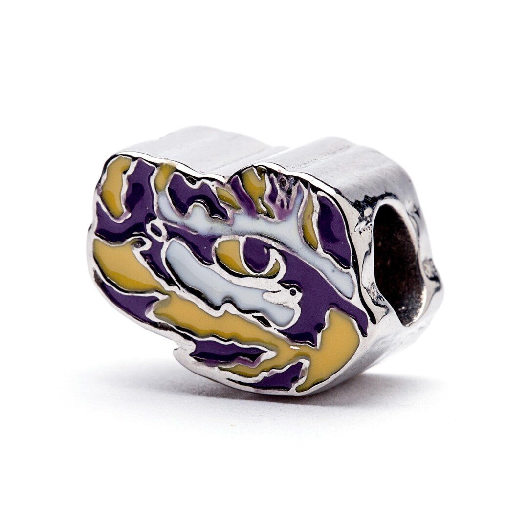 Stone Armory Louisiana State University Bead Charm | LSU Tigers Jewelry ...