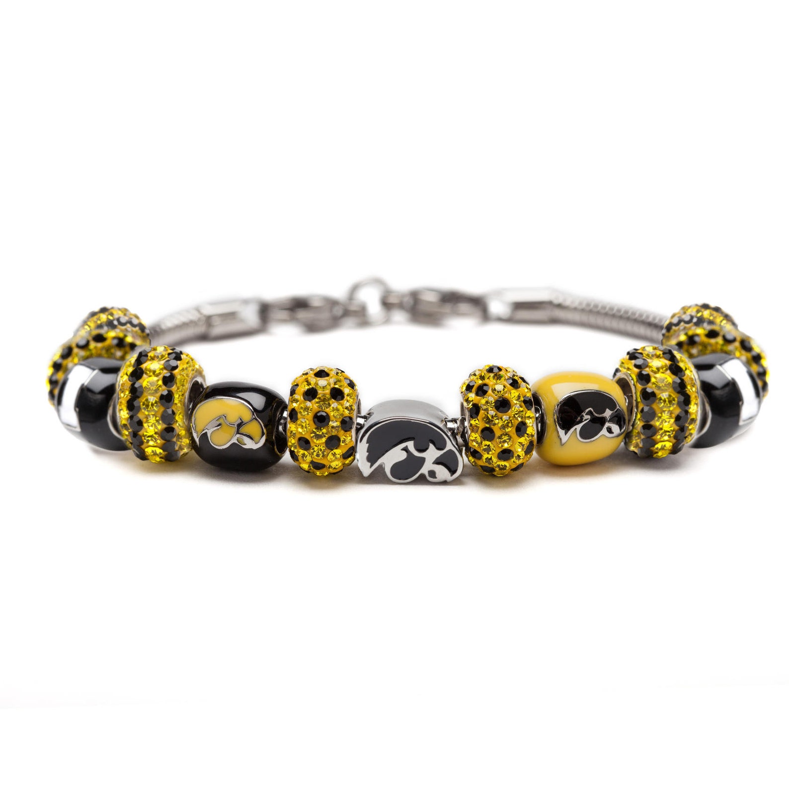 University of Iowa Necklace UI Hawkeyes 5 UI and 10 - Etsy
