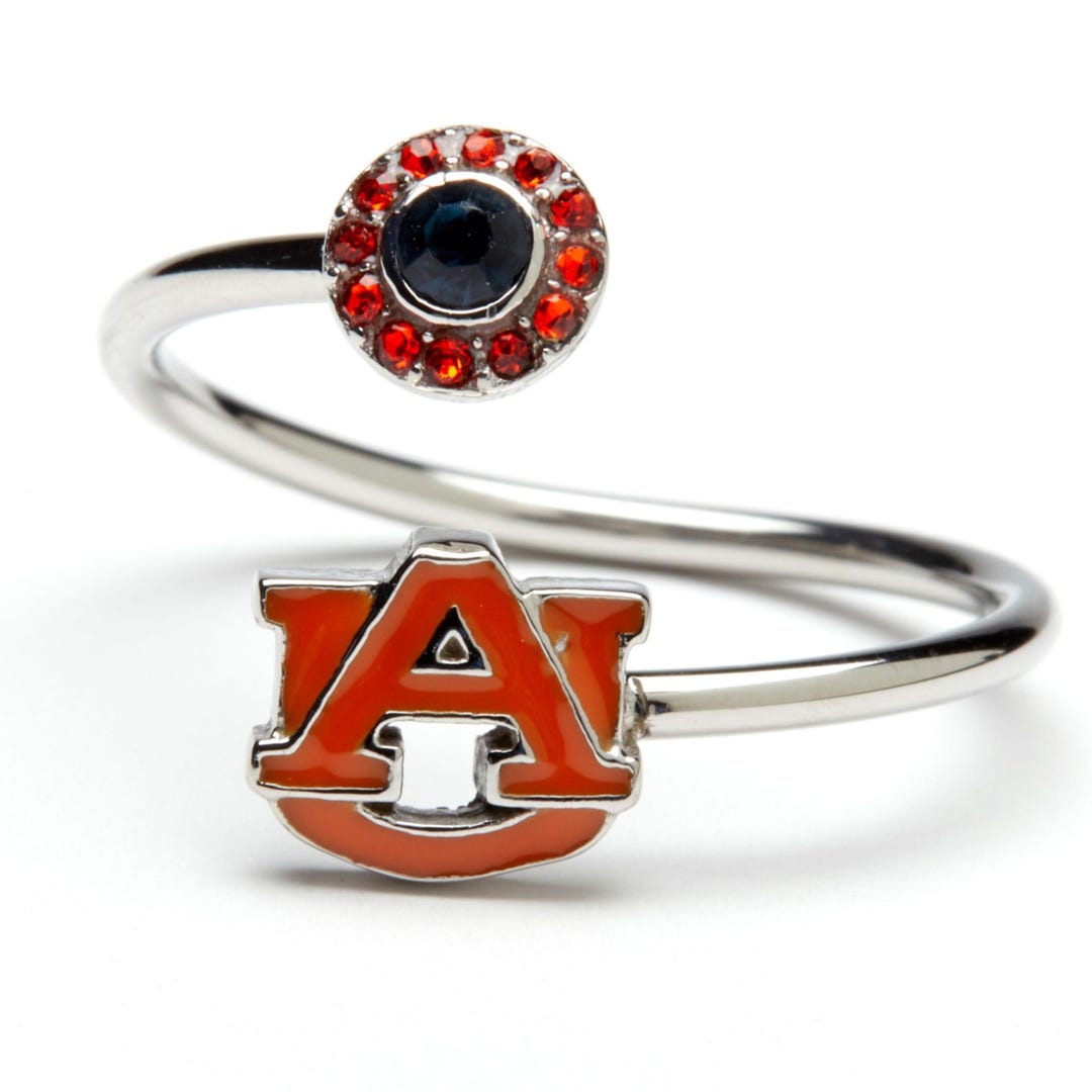 Stone Armory Auburn Gifts for Women - Orange Auburn University Ring ...
