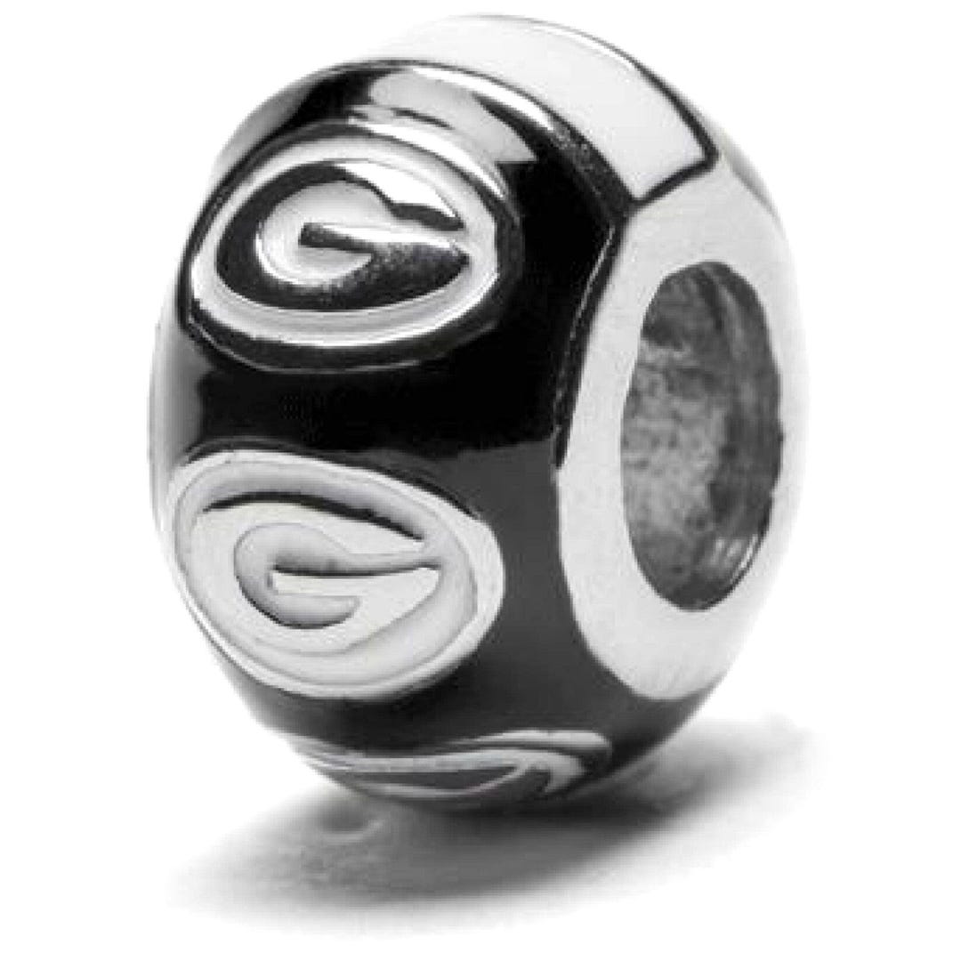 University of Georgia Charm for Charm Bracelets - Black Georgia Logo ...