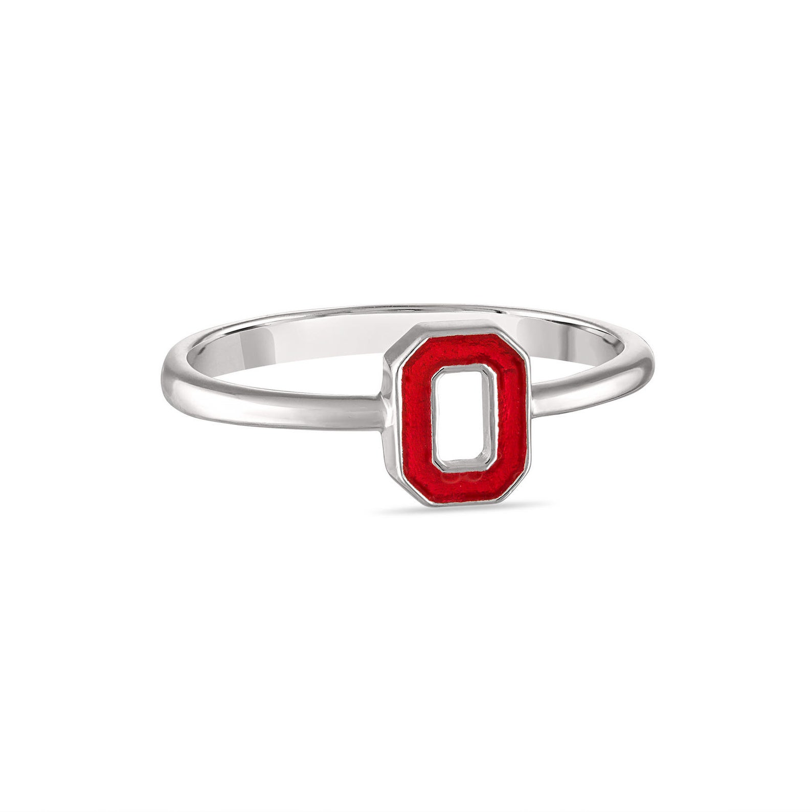 Ohio State Ring Block O Sterling Silver Buckeyes Jewelry - Etsy