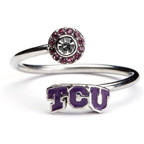 Stone Armory Texas Christian University Ring TCU Horned - Etsy