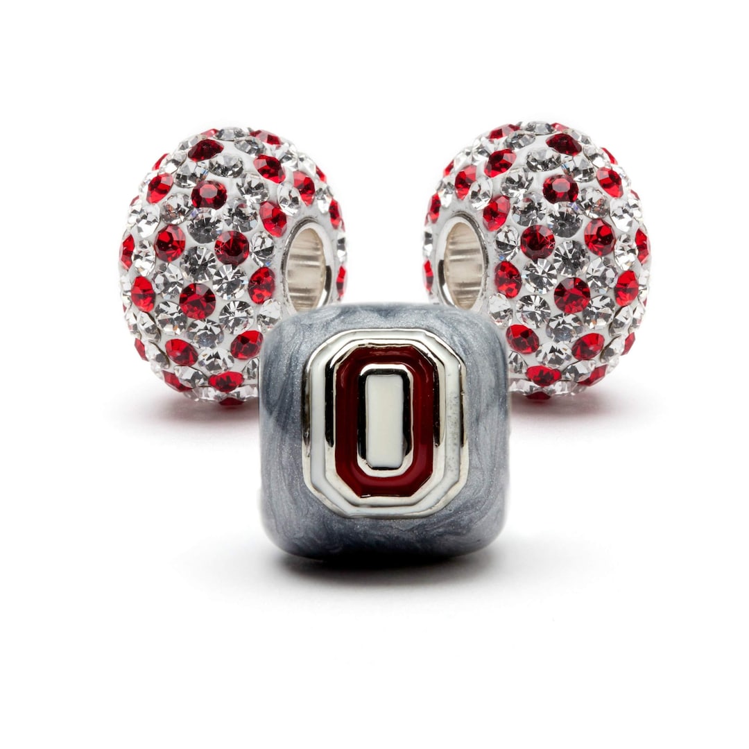 Stone Armory | Ohio State Bead Charms for Bracelet or Necklace | Ohio ...