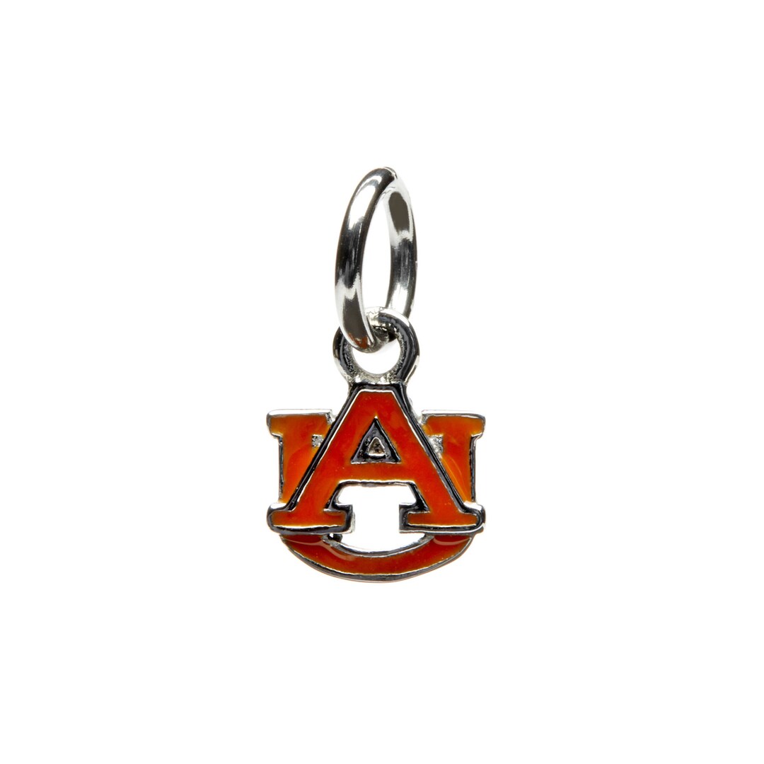 Auburn University Charm | AU Orange Dangle Charm | Officially Licensed ...