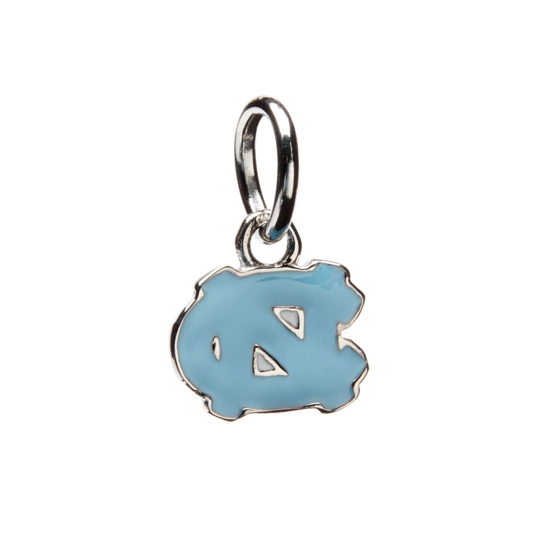 University of North Carolina Charm | UNC Tar Heels - UNC Logo Dangle ...