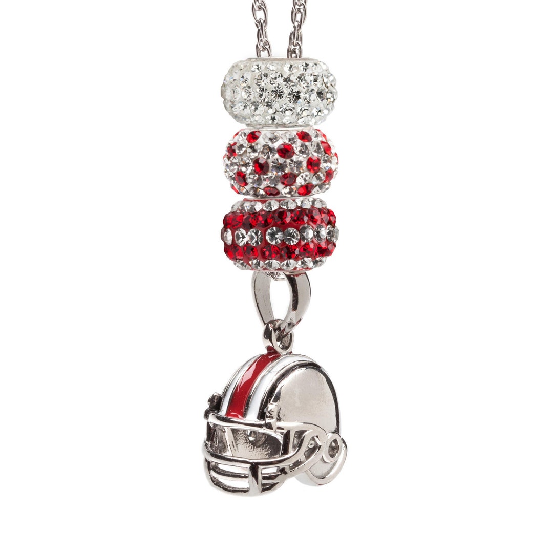 Stone Armory Officially Licensed Ohio State Necklace – Football Helmet ...