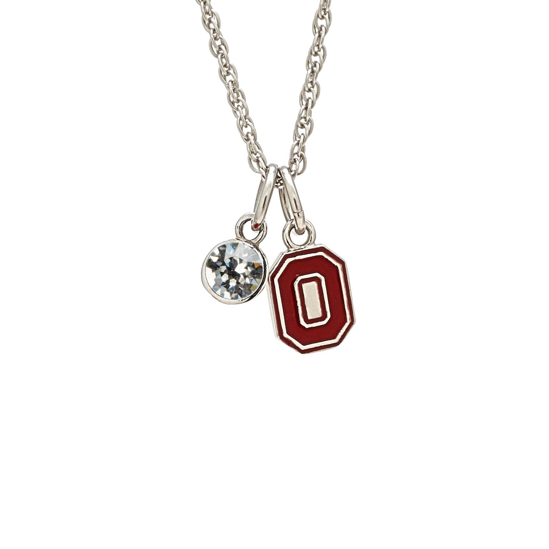Stone Armory Ohio State Crystal Necklace | Ohio State Buckeyes Jewelry ...