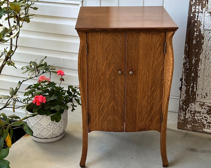 Vintage Record Cabinet by "long Quality Hanover PA Usa" Double Doors ...