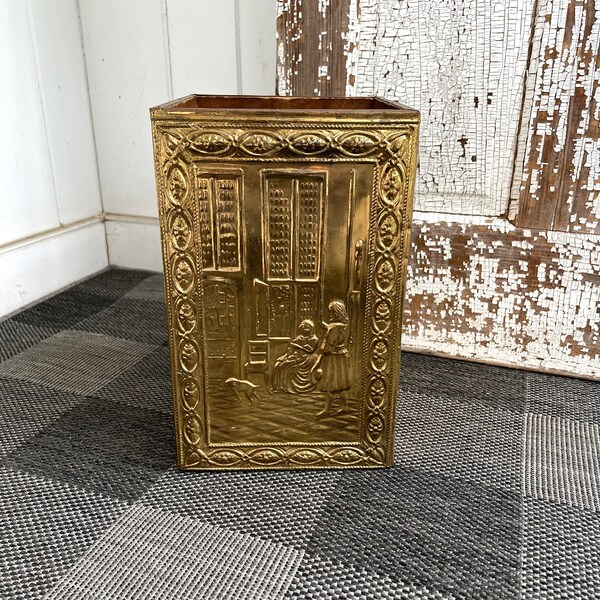 Repousse Brass - Etsy