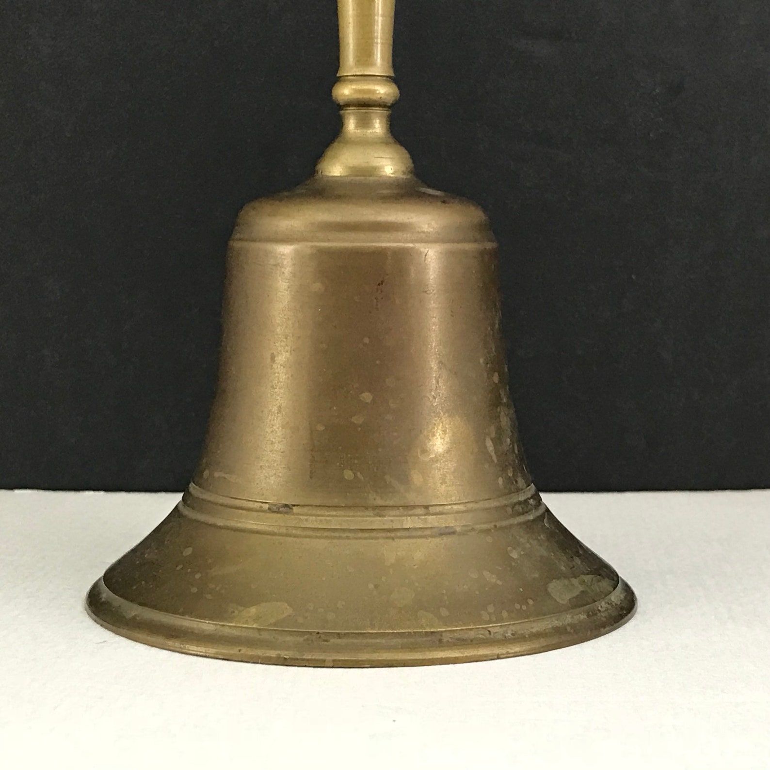 Solid Brass Bell Dinner Church Choir Bell Teacher's Bell - Etsy
