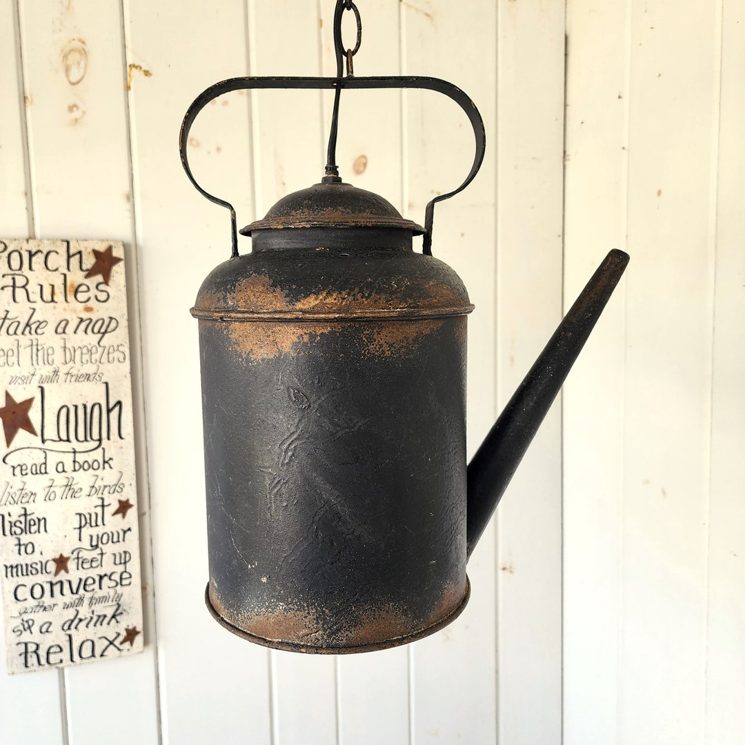 Large Coffee Pot Light Fixture Hanging Ceiling Chandelier 8" Wide X 15 ...
