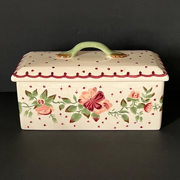 Porcelain Lid Box - Etsy