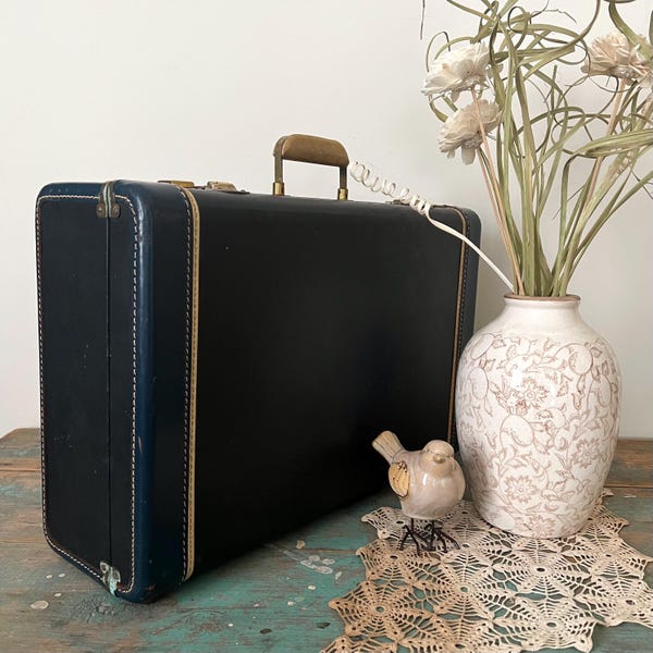 1950s Suitcase - Etsy