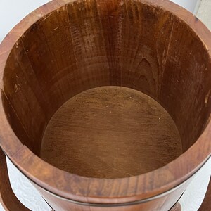 Vintage Wooden Firkin Bucket Shoe Shine Cobblers Box Primitive Shaker ...