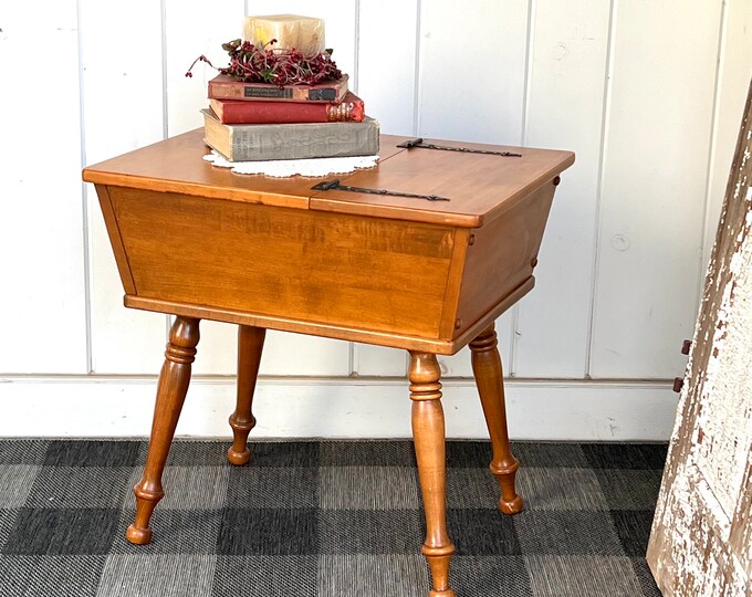 Vintage "baumritter" Dough Box, End Table, Night Stand, Storage Box ...