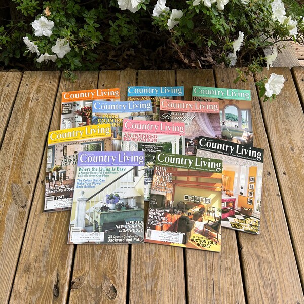 Country Living Magazine - Etsy