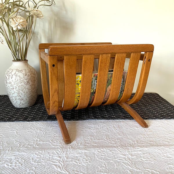 Tall Magazine Rack - Etsy