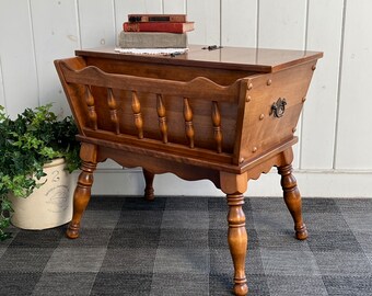 Dough Box End Table - Etsy
