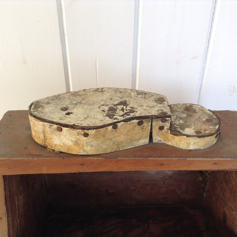 Shoe Shine or Cobblers Box Wooden Open Front Shoe Shiner Box Primitive ...