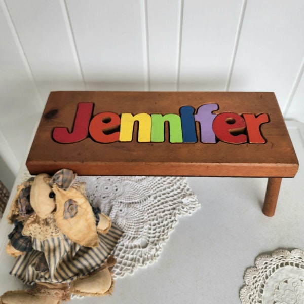 Name Stool - Etsy