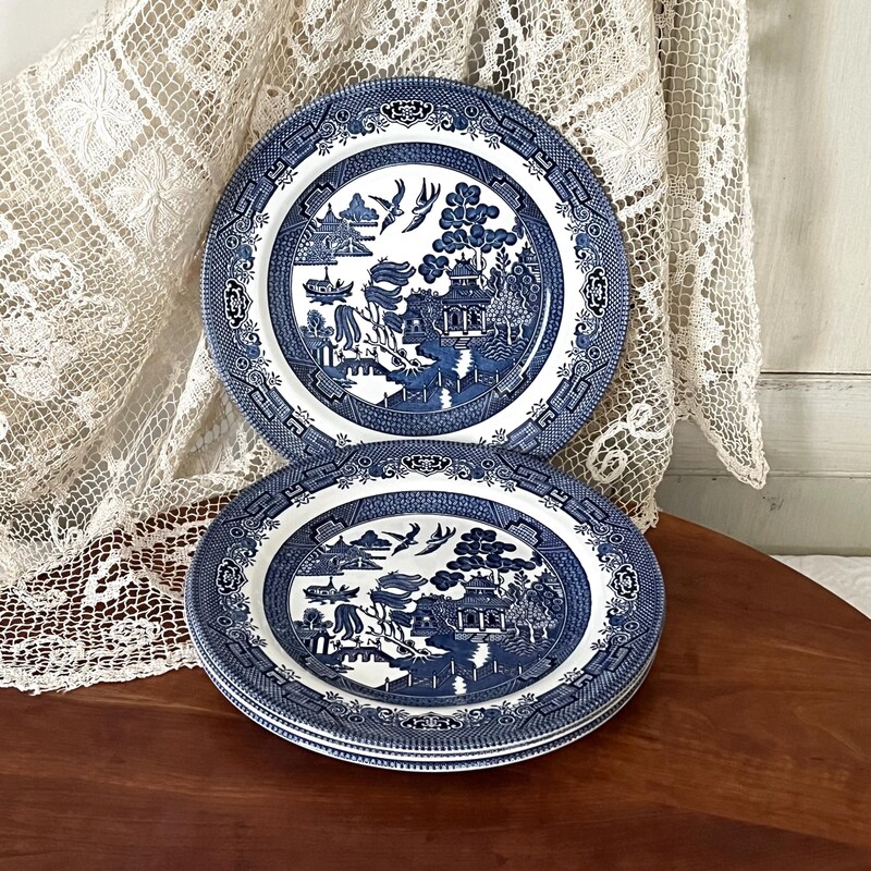 Blue Willow Dishes - Etsy