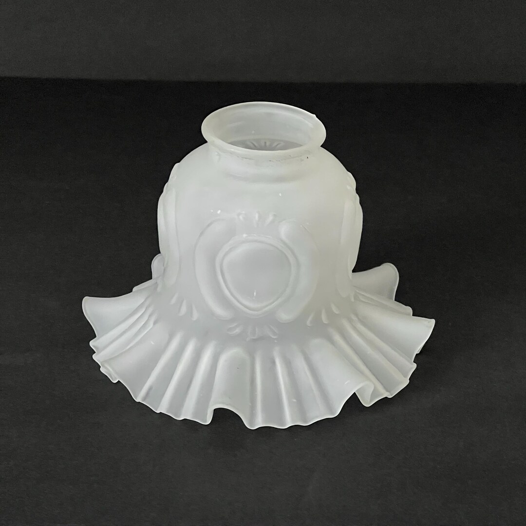 6 1/4" Frosted Ceiling Light Shade Replacement Shade 2 1/8" Fitter - Etsy