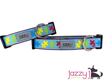 Autism Awareness Dog Collar - Etsy