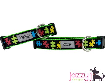 Autism Awareness Dog Collar - Etsy