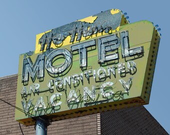 Motel Neon Sign - Etsy