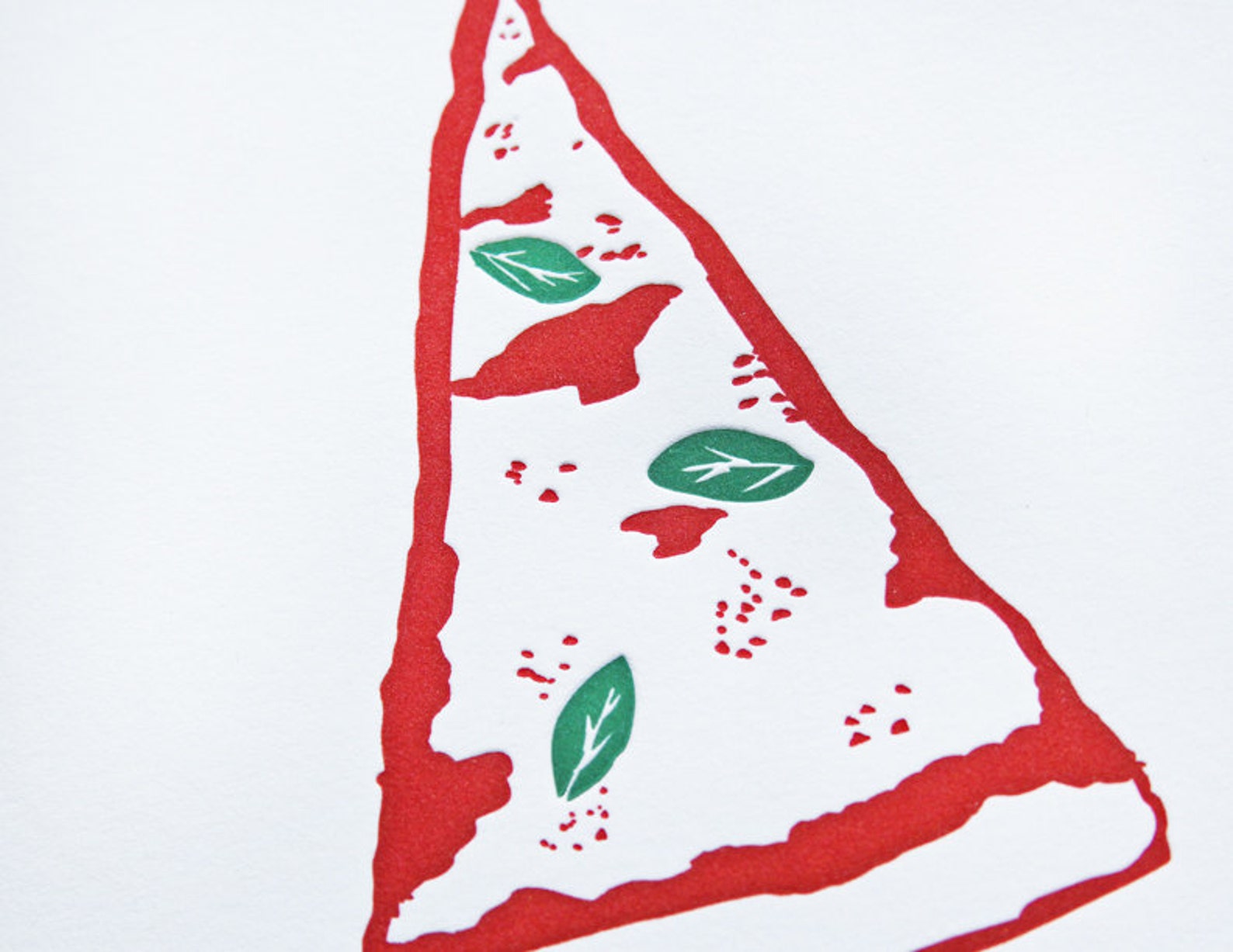 All I Want for Christmas is Pizza, Single Card - Etsy