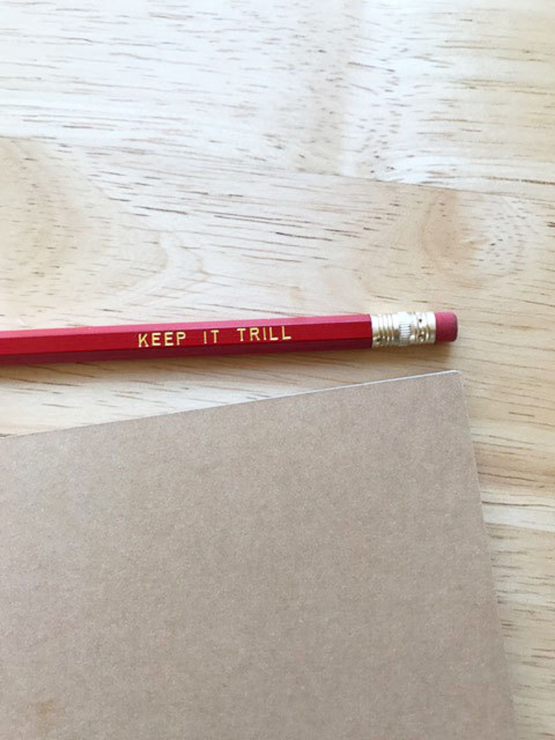 Keep It Trill, Foil Pencils, Set of 6 - Etsy