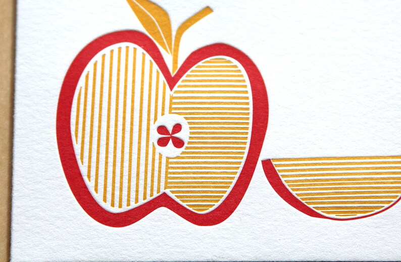 Shanah Tovah, Rosh Hashanah Letterpress Greeting Card - Etsy