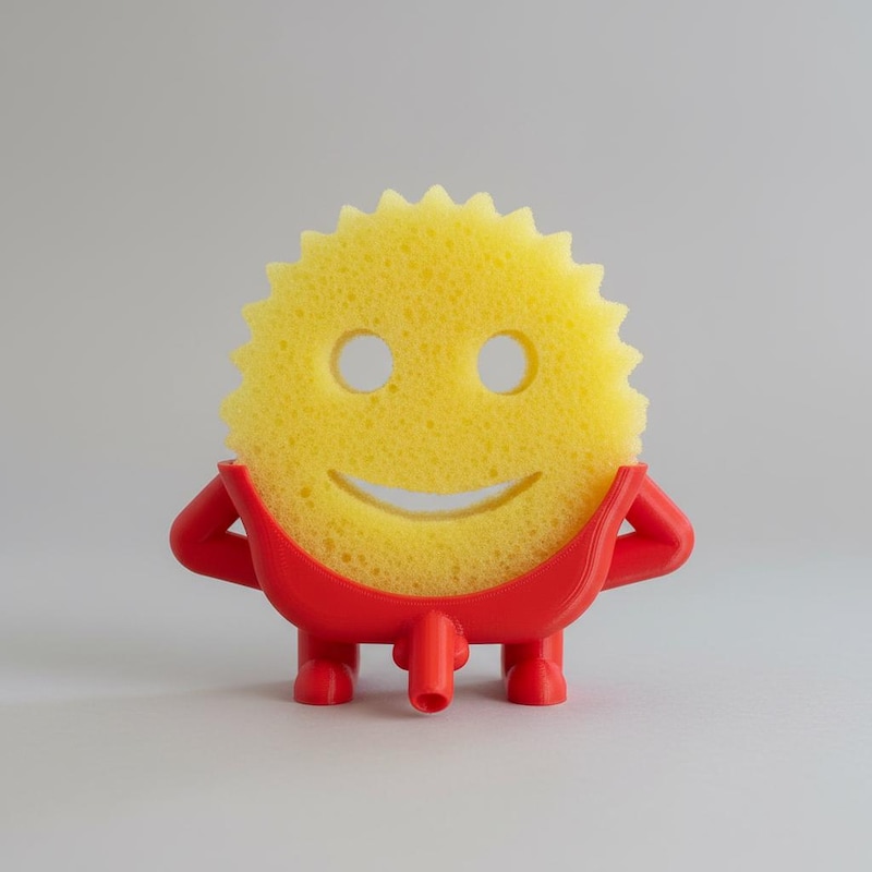 3d Sponge Daddy - Etsy