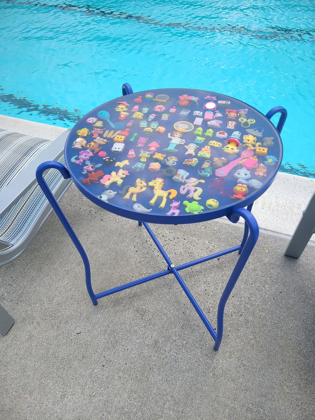 Toy Coffee Table - Toys Resin Side Table - Keepsake Toy Table - Best ...